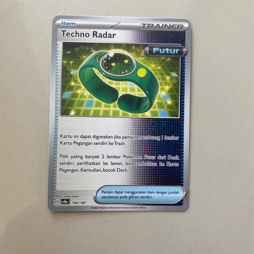 Jual Kartu Pokemon TCG Indonesia Staple Techno Radar sv4s Pokemon Tool ...
