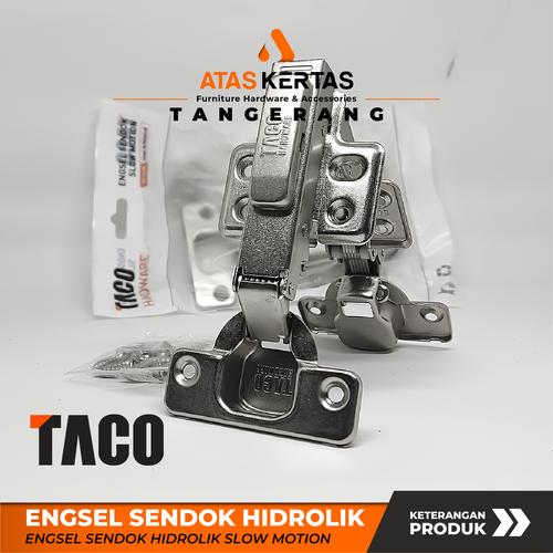 Jual engsel sendok TACO slow motion - engsel pintu kabinet kitchen set ...