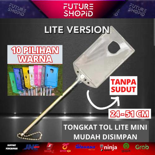 Jual [10 WARNA] Tongkat Tol Mini Lite Stainless / Tongtol Besi ...