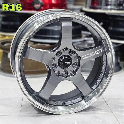 Jual velg mobil ring 16 ADVAN GT PCD 5X100 - 5X114,3 velg racing r16 ...