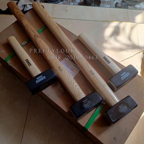 Jual palu godam 1 2 3 4 5 6 8 10 KG sledge hammer Gagang Kayu - 2 KG ...