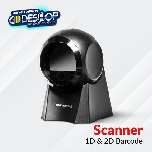 Jual Barcode Scanner 1D 2D Blueprint OM200 Auto Scan QR Code USB - Kota ...