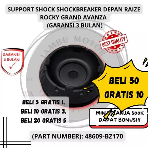 Jual SUPPORT SHOCK SHOCKBREAKER DEPAN RAIZE ROCKY GRAND AVANZA 48609 ...