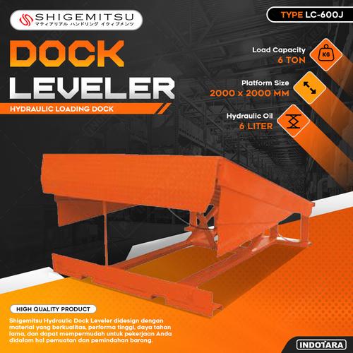Promo SHIGEMITSU Heavy Duty Hydraulic Dock Leveler LC-600J 2000x2000 mm ...
