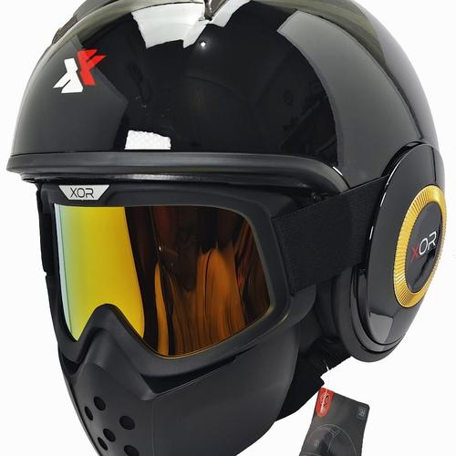 Promo Helm XOR Raw Street Night Rider - Hitam - Jakarta Barat - Helmet ...