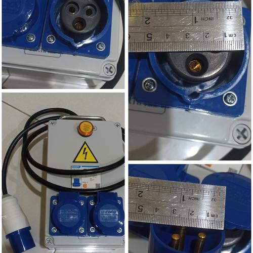 Promo ELCB RCCB RCBO Kabel roll SOCKET. pengaman bahaya sengatan ...