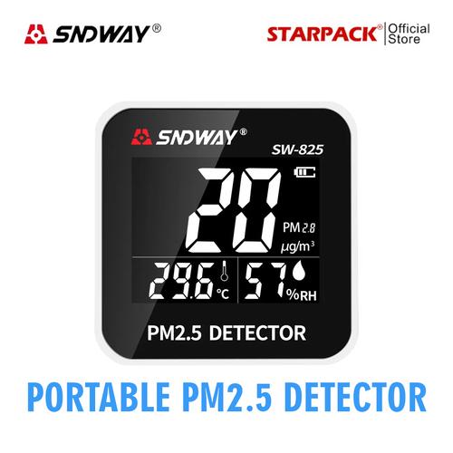 Jual SNDWAY SW-825 Digital Air Quality Monitoring / Laser PM2.5 / Temperature Humidity - Kab ...