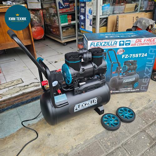 Jual FLEXZILLA KOMPRESOR ANGIN UDARA 1HP OILLESS 750W OIL FREE AIR ...