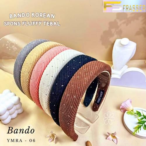Promo Frasser Bando Kain Busa Tebal Wanita Korea Headband Bando Bandana ...