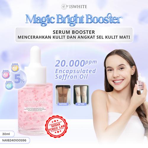 Promo [NEW LAUNCHING] ISWHITE 5% AHA BHA PHA Body Booster Exfoliating Serum with 20000 ...