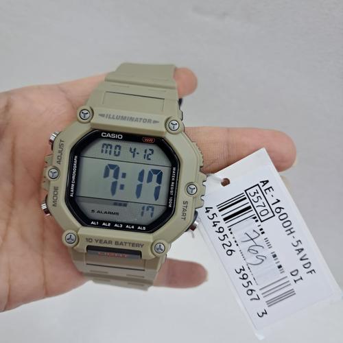 Jual Jam Tangan Casio Pria AE-1600H-5A Original ae1600h ae1600 - Jakarta Utara - Grace Arloji ...