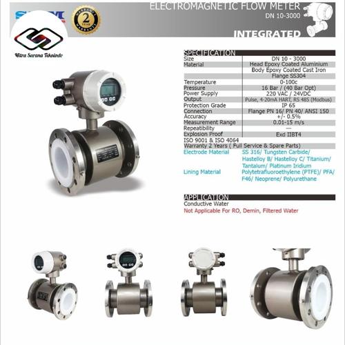 Jual Electromagnetic Flow Meter Flowmeter SHM 12 " inchi DN 300 ...