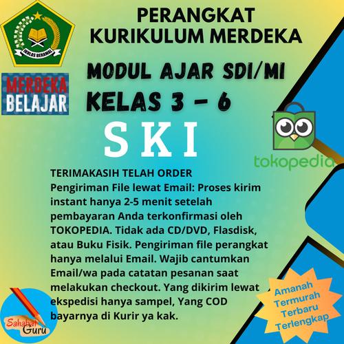 Jual Modul Ajar SKI SDI/MI Kurikulum Merdeka dan Kurikulum 2013 Lengkap - Kelas 4, Kurikulum ...