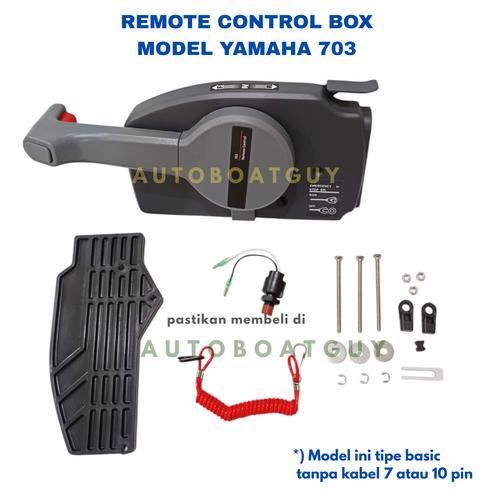 Jual Remote Control Box / Handle Gas Model Yamaha 703 Mesin Tempel ...
