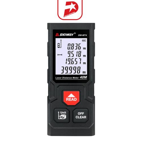 Jual SNDWAY Laser Distance Meter MT4 - Alat Ukur Jarak 40m Digital ...