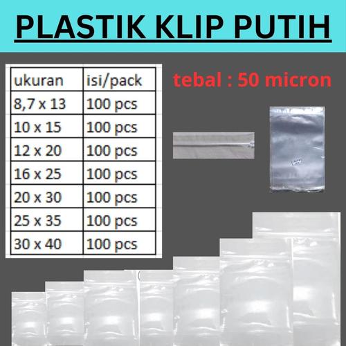 Jual Plastik Klip PP Bening, Plastik Zipper Lock/ Zip Lock, Klip Bening ...
