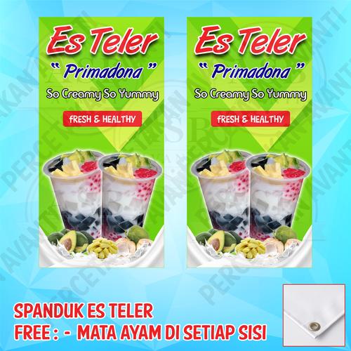 Jual Spanduk Banner Es Teler / Banner Spanduk Es Teler - Flexy 280 gsm ...