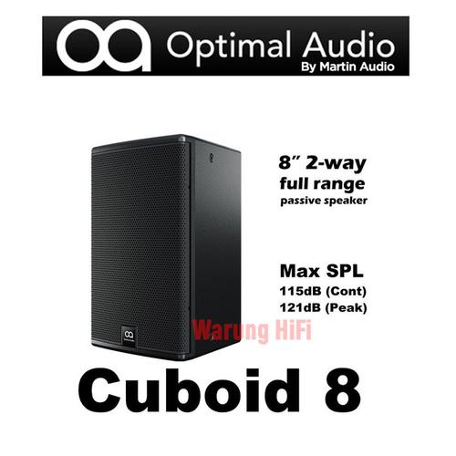 Jual Full Range Speaker 8 inch OPTIMAL AUDIO - Cuboid 8 - Kab. Badung ...