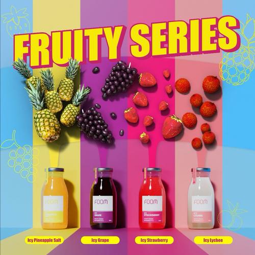 Jual FOOM FRUITY ICY FRESH SERIES 30ml 30mg Saltnic - Icy Berry ...