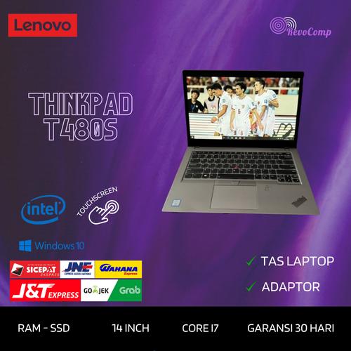 Jual Laptop Lenovo Thinkpad T480s Core i7 8th Gen Ram SSD Touchscreen ...