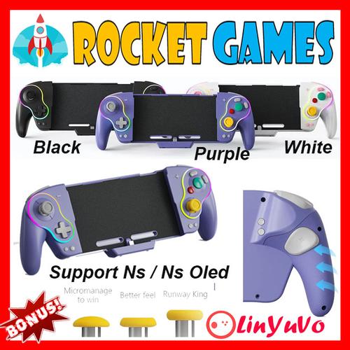 Promo LinYuvo RGB Wireless Controller Gamepad for Switch & Switch OLED ...