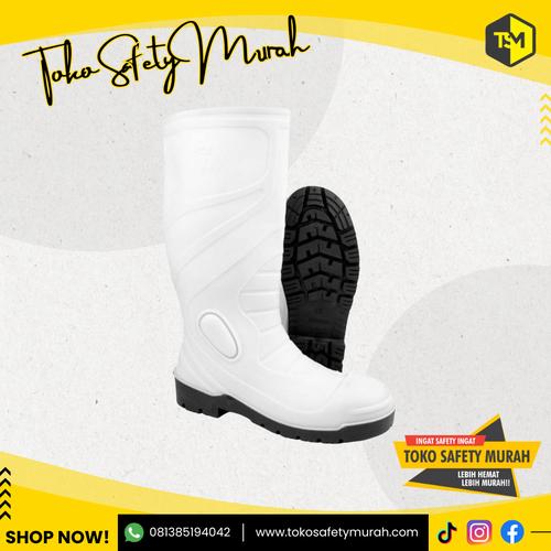 Jual Sepatu Boot Toe Cap Besi Sepatu Safety Tinggi Hunter - Hitam, 39 ...