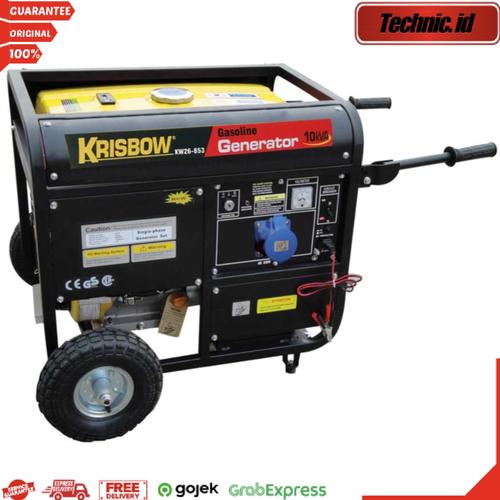 Jual Generator Bensin 8000W Krisbow 1PH Open Generator Gasoline - Kota ...