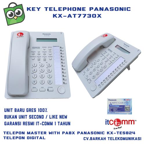 Jual Telepon Digital Panasonic KX-AT7730 / AT7730X Garansi Resmi IT-Comm - Kota Bekasi - Pabx ...