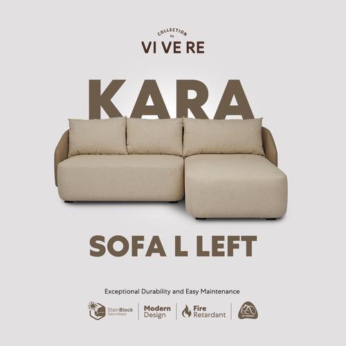 Promo VIVERE Kara Sofa L Shape - Sofa Ruang Tamu Cicil 0% 3x - Kab ...