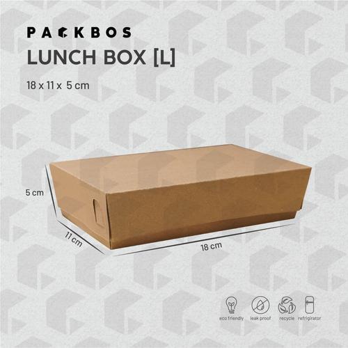 Jual Lunch Box L - Kotak / Dus / Boks Makanan Snack Sayur - Kota ...