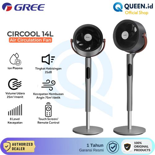 Promo GREE CIRCOOL14L Air Circulation Fan Kipas Angin Ion Plasma 2in1 ...