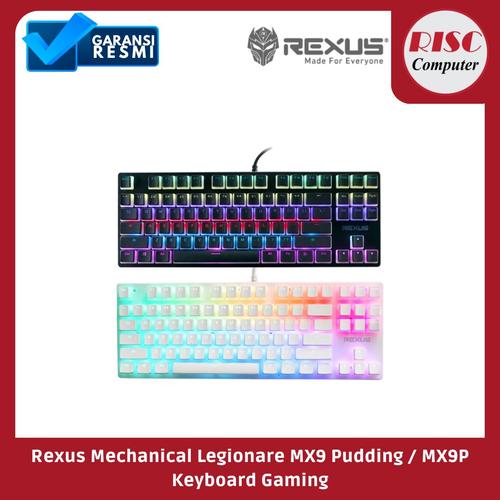 Promo Rexus Mechanical Legionare MX9 Pudding MX9P TKL RGB Keyboard ...