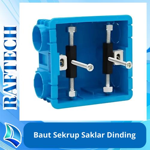Jual Saklar Dinding Baut Sekrup Reparasi Stop Kontak Dinding Breaket ...