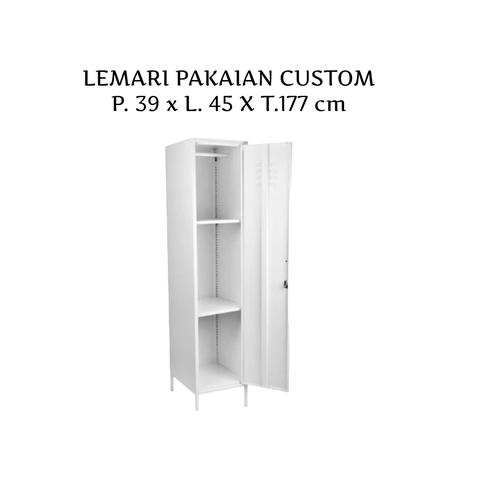 Jual Lemari Pakaian Custom Bahan Besi Plat - Kab. Bogor - Bar Alkesindo ...