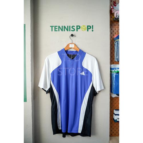 Jual Baju Tennis Adidas Mens Pro Freelift Tennis Polo Lucid Blue and ...