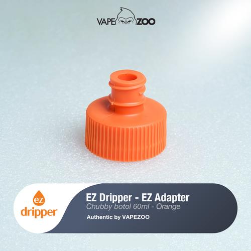Jual EZAdapter - EZDripper adapter Chubby botol 60ml - Orange - Jakarta ...