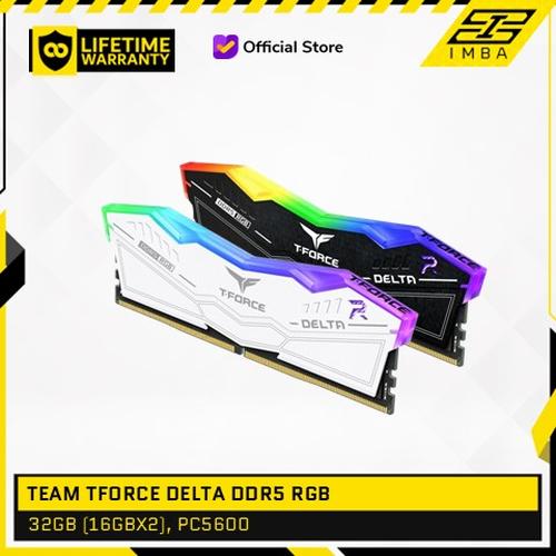 Promo TEAM TFORCE DELTA RAM LONGDIMM DDR5 32GB (16GBX2) PC5600 RGB ...