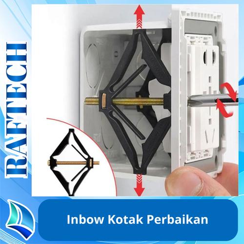 Jual 86mm Inbow Kotak Perbaikan Sekrup Baut Saklar Stop Kontak Switch ...