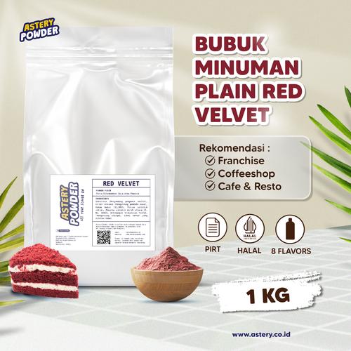 Jual Bubuk Minuman Red Velvet Plain Powder Drink Ala Cafe - sample ...