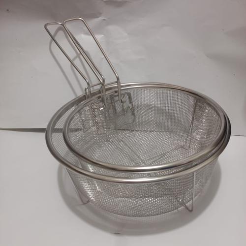 Jual Saringan Penggorengan Keranjang Tirisan Kentang Goreng Stainless ...