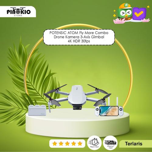 Jual POTENSIC ATOM Fly More Combo Drone Kamera 3-Axis Gimbal 4K HDR ...