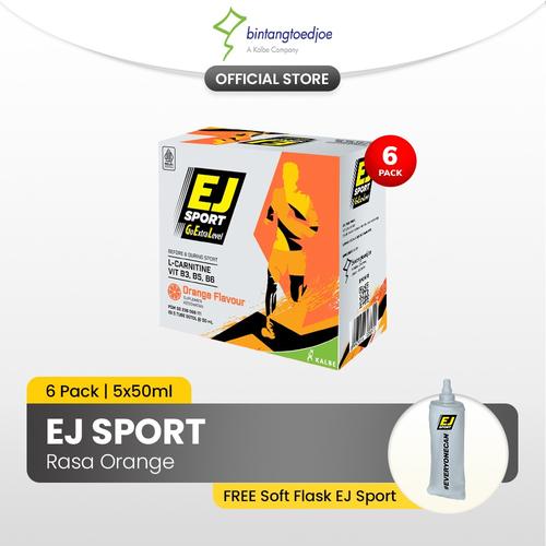 Jual EJ Sport Orange 6 Pack (30 Tube) - Energy Gel - Kota Tangerang ...