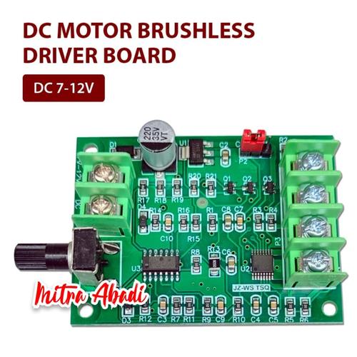 Jual DC Motor Brushless Driver Board 7-12V / Optical Hard Disk Motor Controller - Jakarta Barat ...