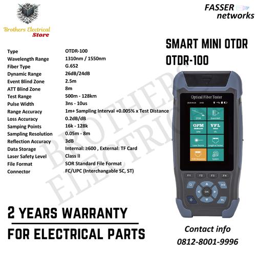 Promo Smart Mini OTDR Optical Time Domain Reflectometer Fiber Optik ...