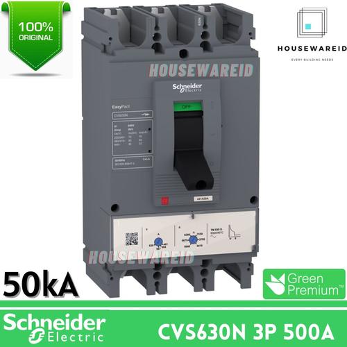 Promo MCCB 3 Phase 500 Ampere Schneider LV563315 Original / MCCB 3p ...