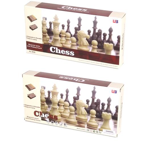 Jual Magnetic Chess Vintage Classic Wooden Style Catur Magnet Klasik ...