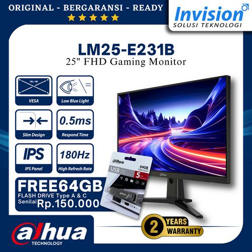 Jual Dahua Gaming Monitor 25" inch LM25-E231B dan 27" inch LM27-E231B ...
