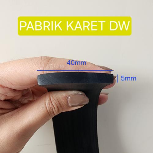 Jual KARET GANJELAN KACA LEBAR 4CM 1.5 CM KARET BANTALAN 40 MM 15MM ...