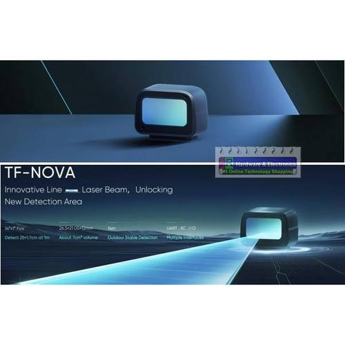 Jual Benewake TF-Nova 14M LiDAR a line pattern laser beam with UART or I2C data interface - Kota ...