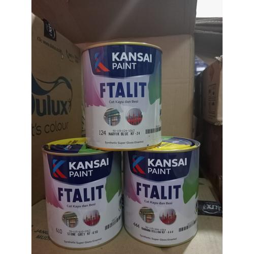 Jual Ftalit Kansai 1kg Ftalit Cat Kayu Besi Cat Minyak - KANSAI RED - Jakarta Barat - Sentral ...
